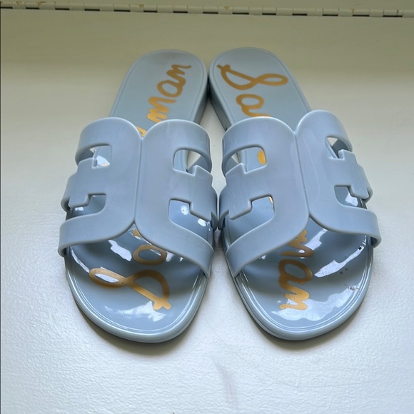 Sam Edelman | Shoes | Sam Edelman Bay Jelly Slide Light Slide Sandal ...